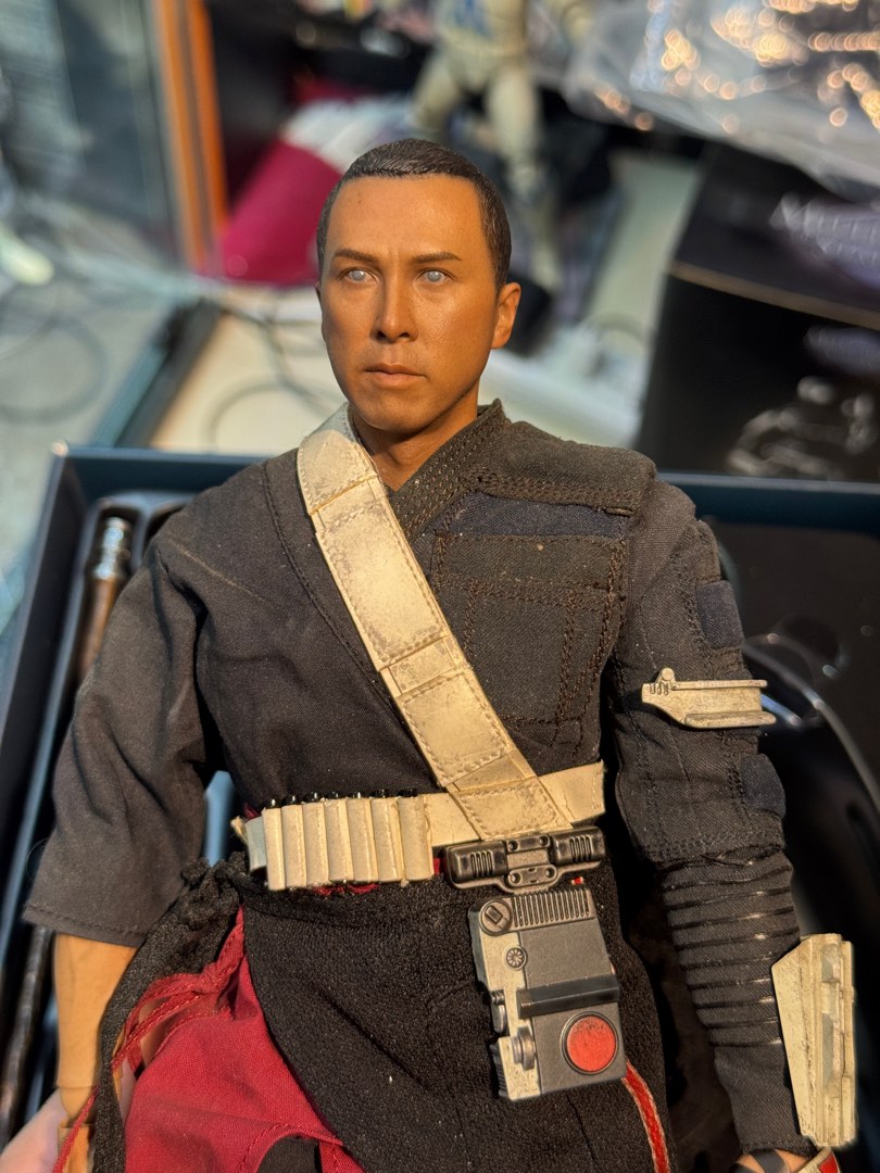 Star wars hot toys chirrut imwe rogue one bib, Hobbies & Toys, Toys ...