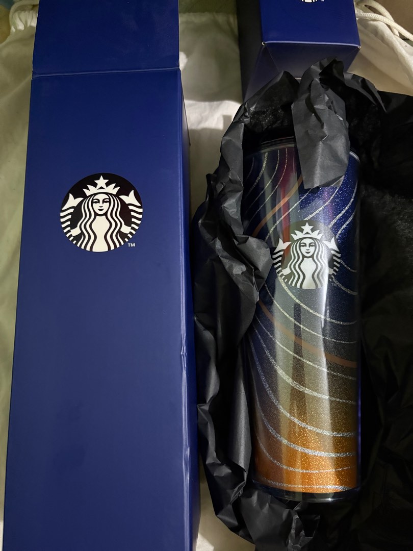 Starbucks 2025 Indigo Cold Cup Tumbler, Furniture & Home Living ...