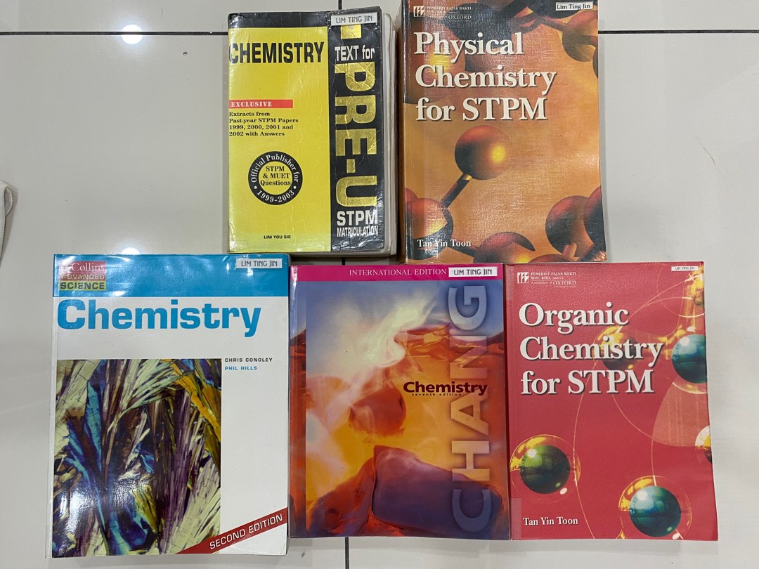 STPM, Pre-U chemistry books, Hobbies & Toys, Books & Magazines ...