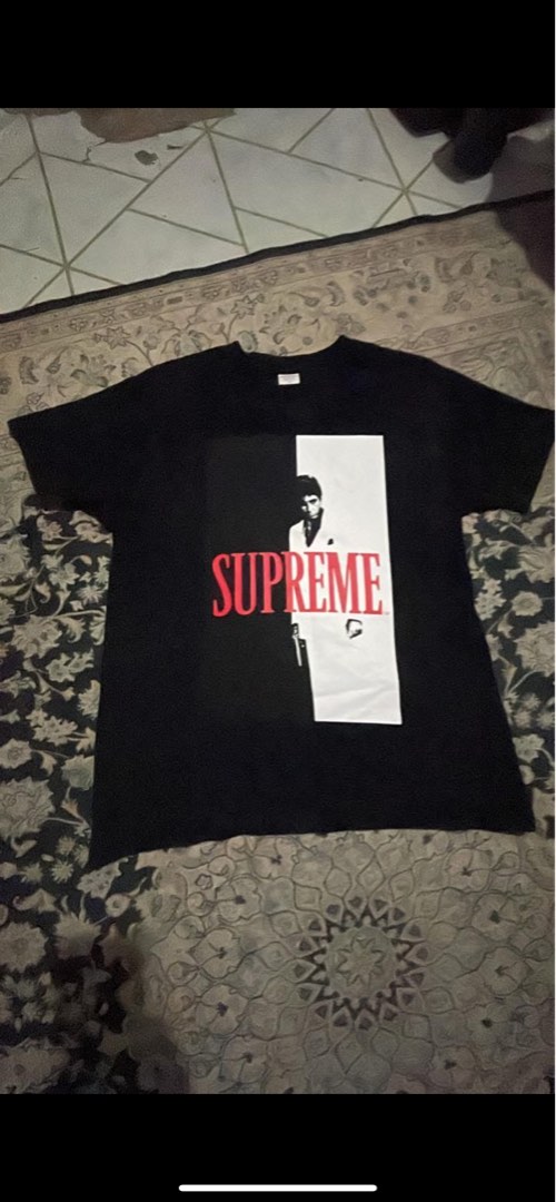 Supreme x scarface, Men's Fashion, Tops & Sets, Tshirts & Polo Shirts ...