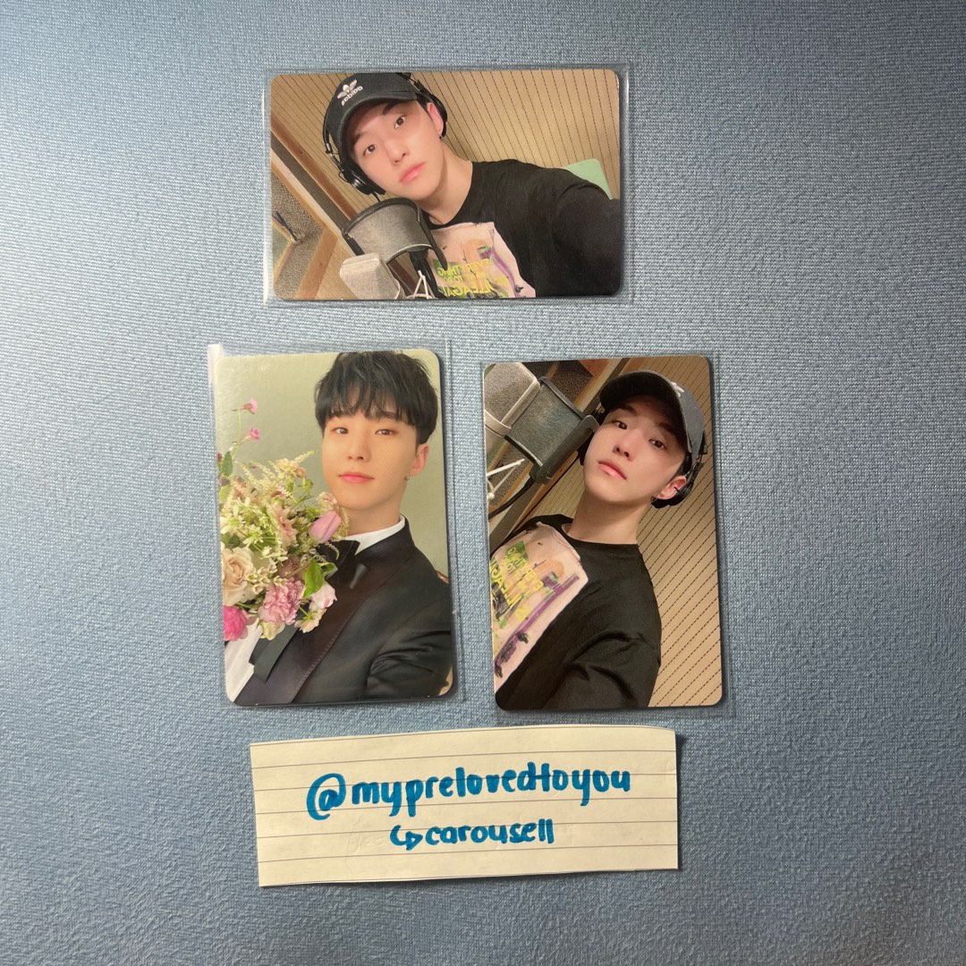 SVT SEVENTEEN HOSHI PC PHOTOCARD SEMICOLON FML CARAT VERSION CARVER ...