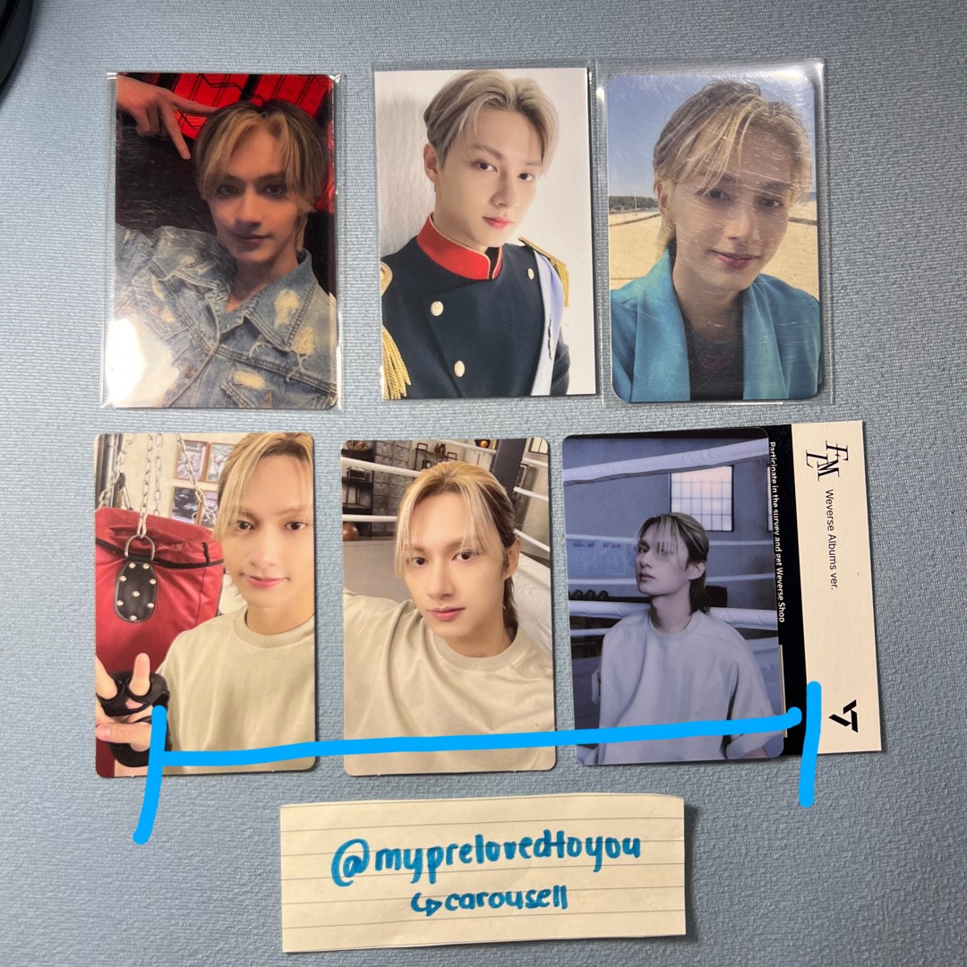 SVT SEVENTEEN JUN JUNHUI SET PRINCE POB PREORDER BENEFIT PC PHOTOCARD ...
