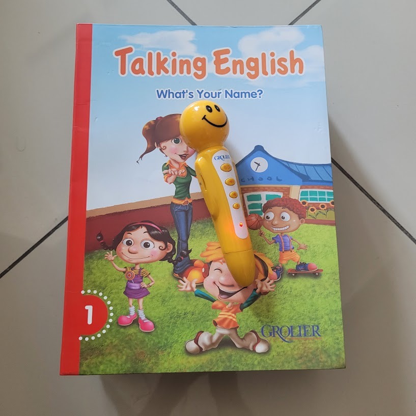 Talking English - Grolier, Hobbies & Toys, Books & Magazines, Children ...