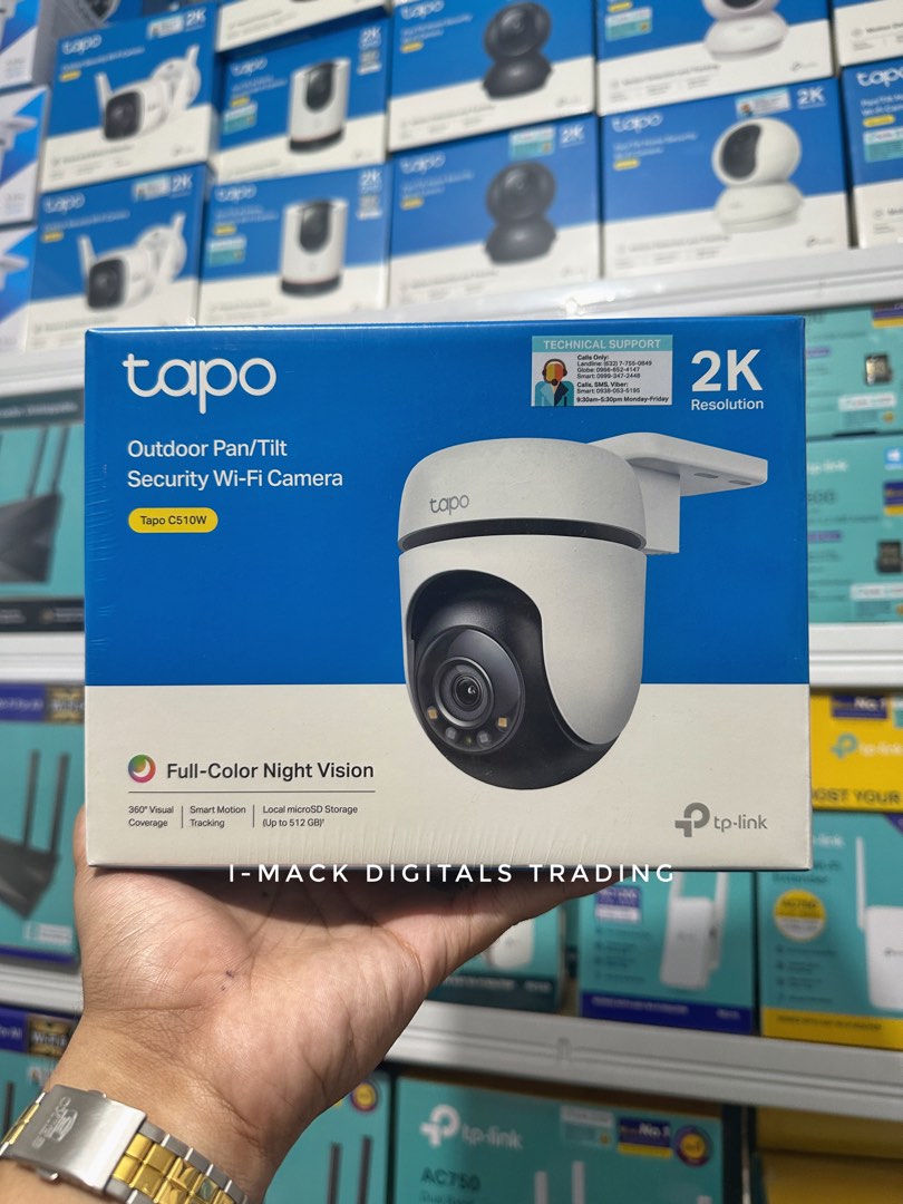 TAPO C510W 2K OUTDOOR CCTV SURVEILLANCE CAMERA, Furniture & Home Living, Security & Locks ...