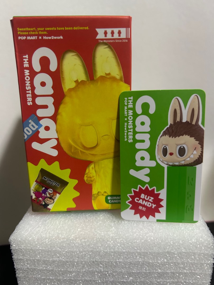 The monsters Labubu candy secret buz candy how2work popmart BNIF ...