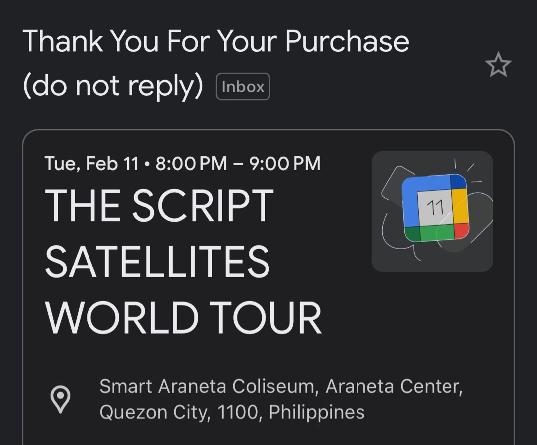 The Script Satellites World Tour Day 1, Tickets & Vouchers, Event ...