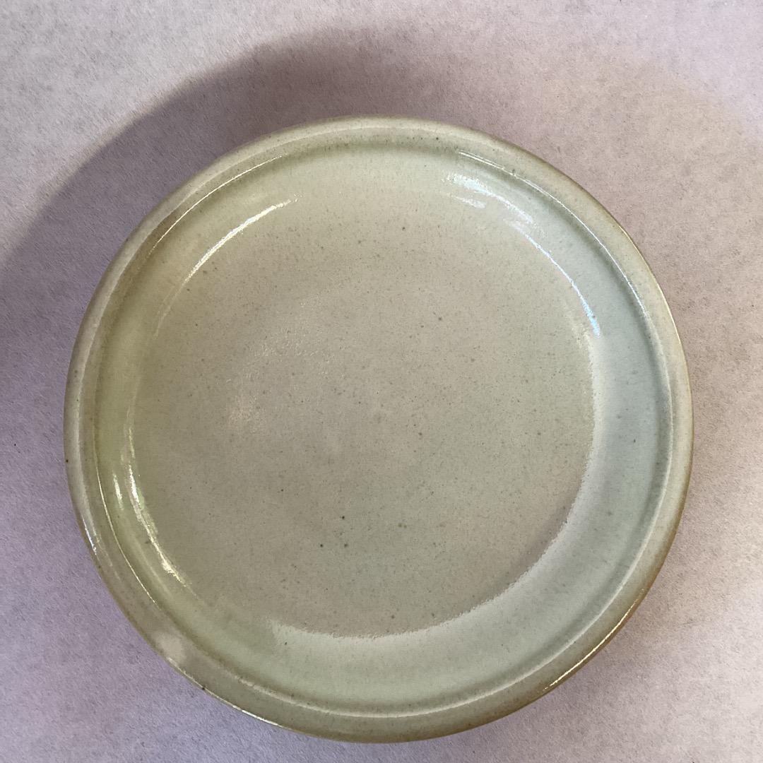 Thick Solid Glazed Stoneware Shallow Plates, Furniture & Home Living ...