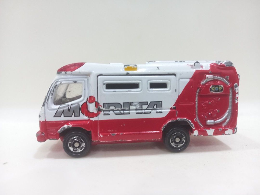 Tomica No. 119 Morita Fire Fighting Ambulance Diecast Truck Van, Hobbies & Toys, Toys & Games on ...
