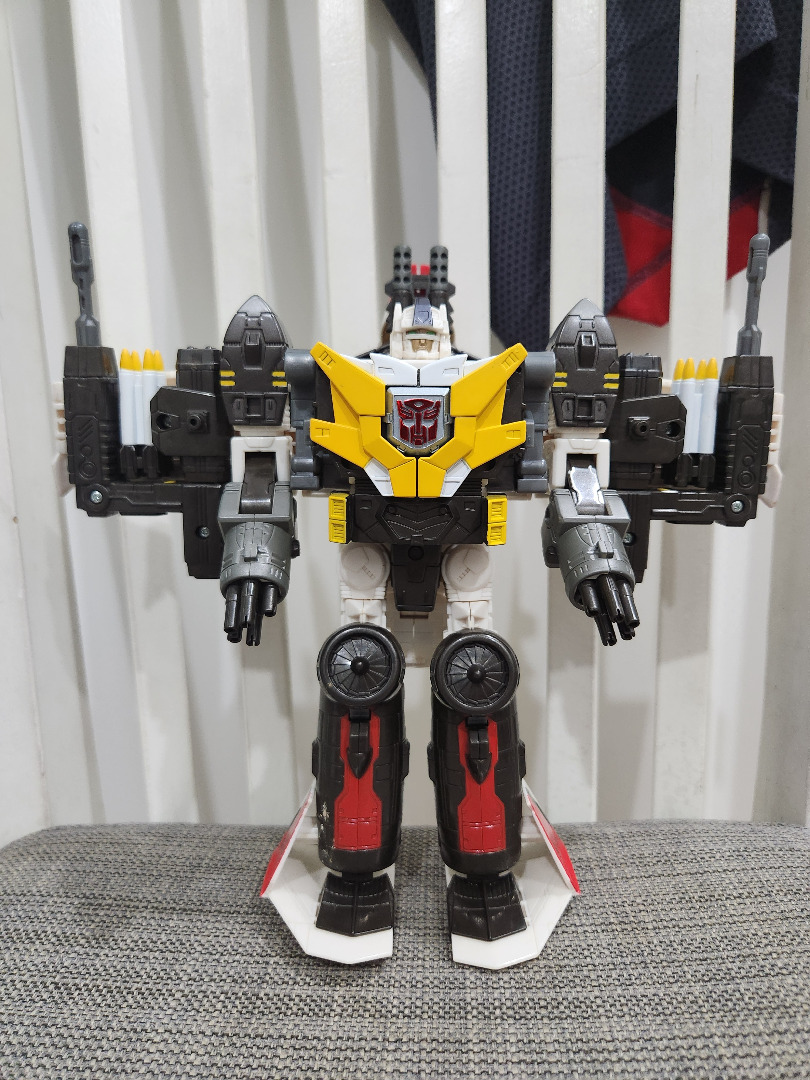 Transformers Cybertron Wing Saber / Galaxy Force Sonic Bomber Hasbro ...