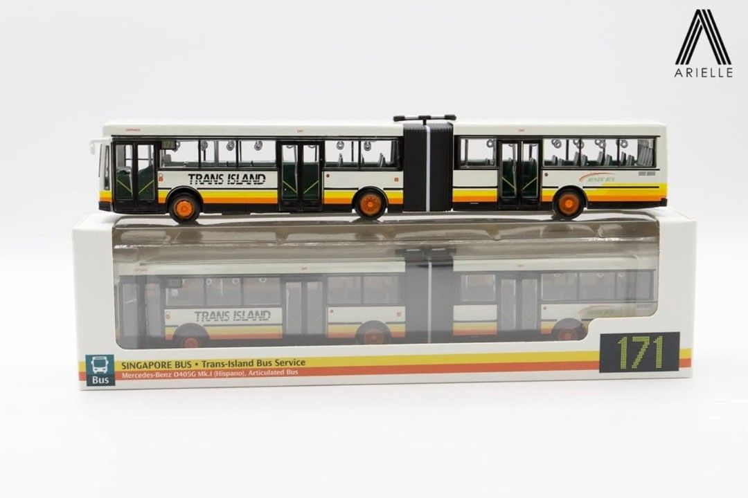 TransIsland SMRT Bendy Bus Mercedes-Benz O405G Mk.1 (Hispano ...