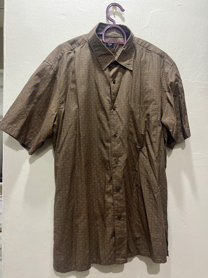 Uniqlo batik motif collection, Men's Fashion, Tops & Sets, Formal ...