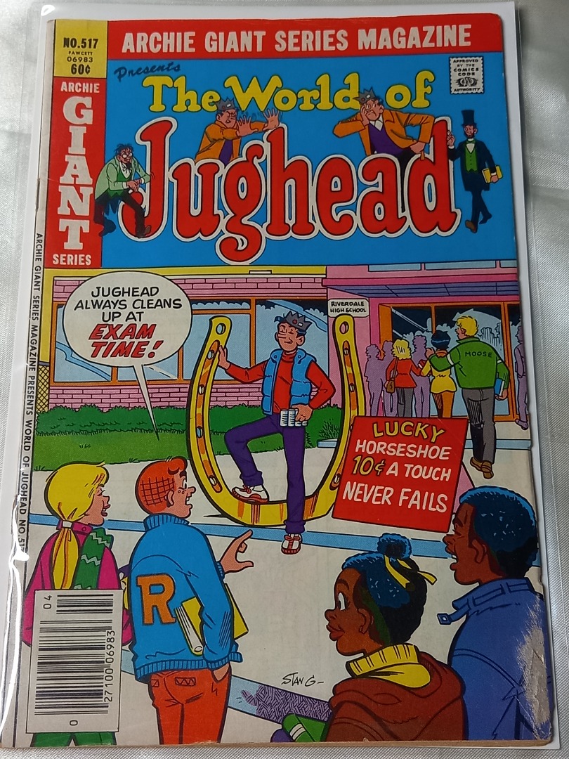 Vintage Archie Giant Series Magazine #517 The World Of Jughead Comics ...