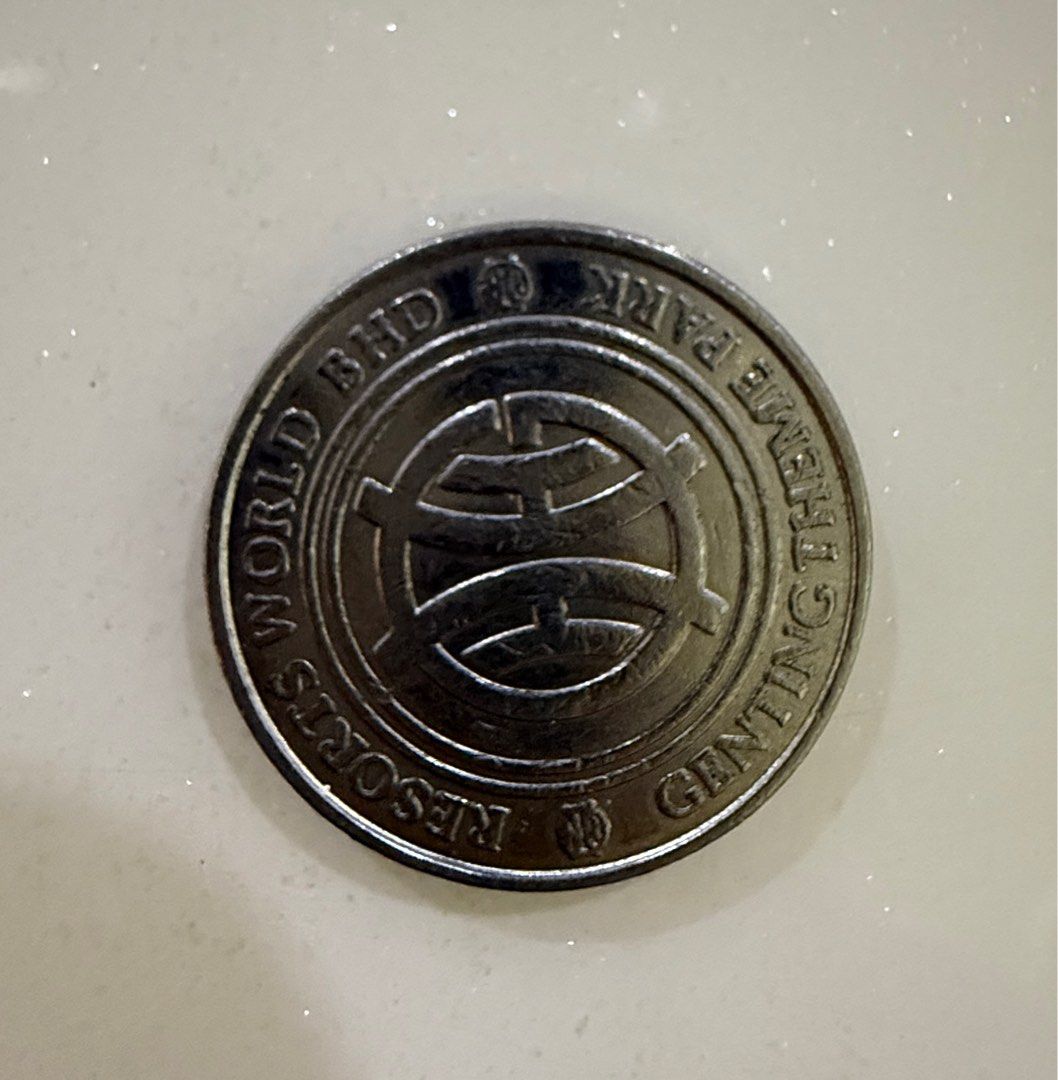 Vintage Genting Theme Park Token 1980s, Hobbies & Toys, Collectibles ...