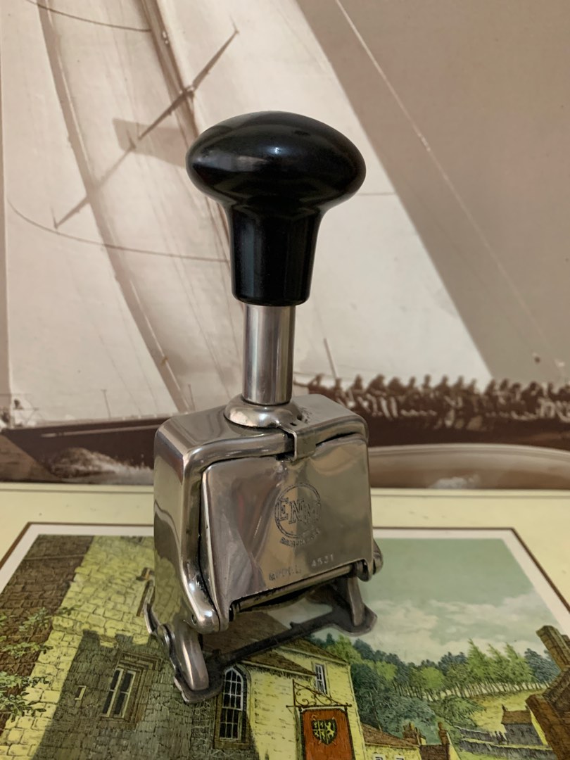 Vintage Stamper Automatic Numerator ENM model 4531, Numbering machine ...