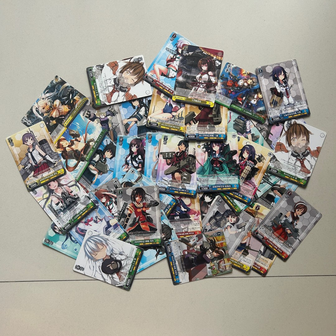 Weiss Schwarz Kantai Collection Anime Cards, Hobbies & Toys, Toys ...