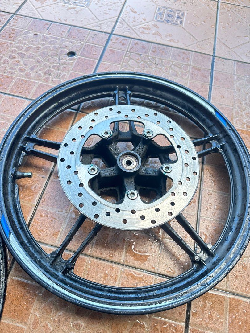 Yamaha Y16 Original Sport Rim, Motorbikes on Carousell