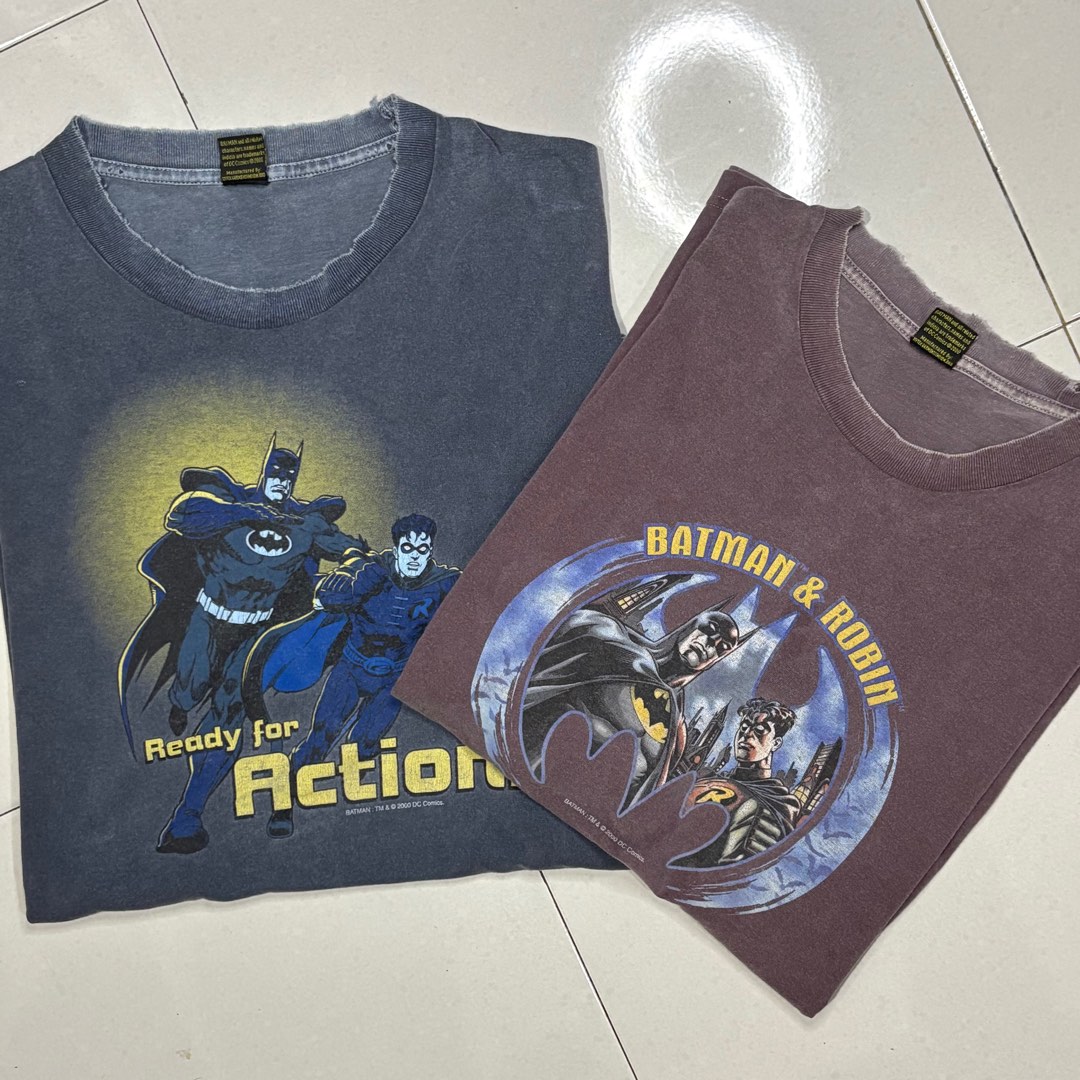 2000s Batman and Robin, Men's Fashion, Tops & Sets, Tshirts & Polo ...