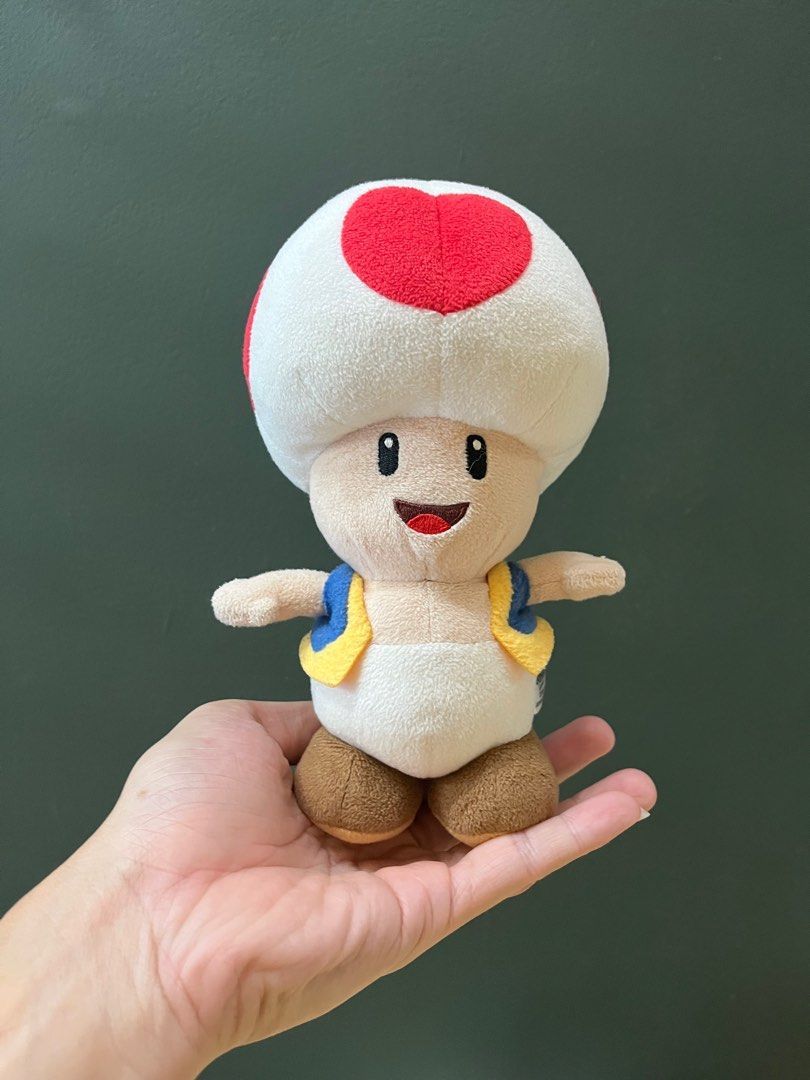 20cm Super Mario Bro Toad / 40cm Super Mario Dinosaur Yoshi Yellow soft ...