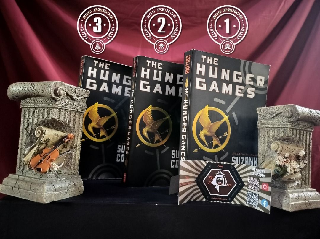Hunger Games Scholastic Paperback (Book 1) price range (250 - 100 PHP ...