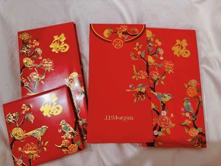 JP Morgan private banking 2025 red packets (摩根大通 私人銀行 2025 利是封), 名牌, 飾物 ...