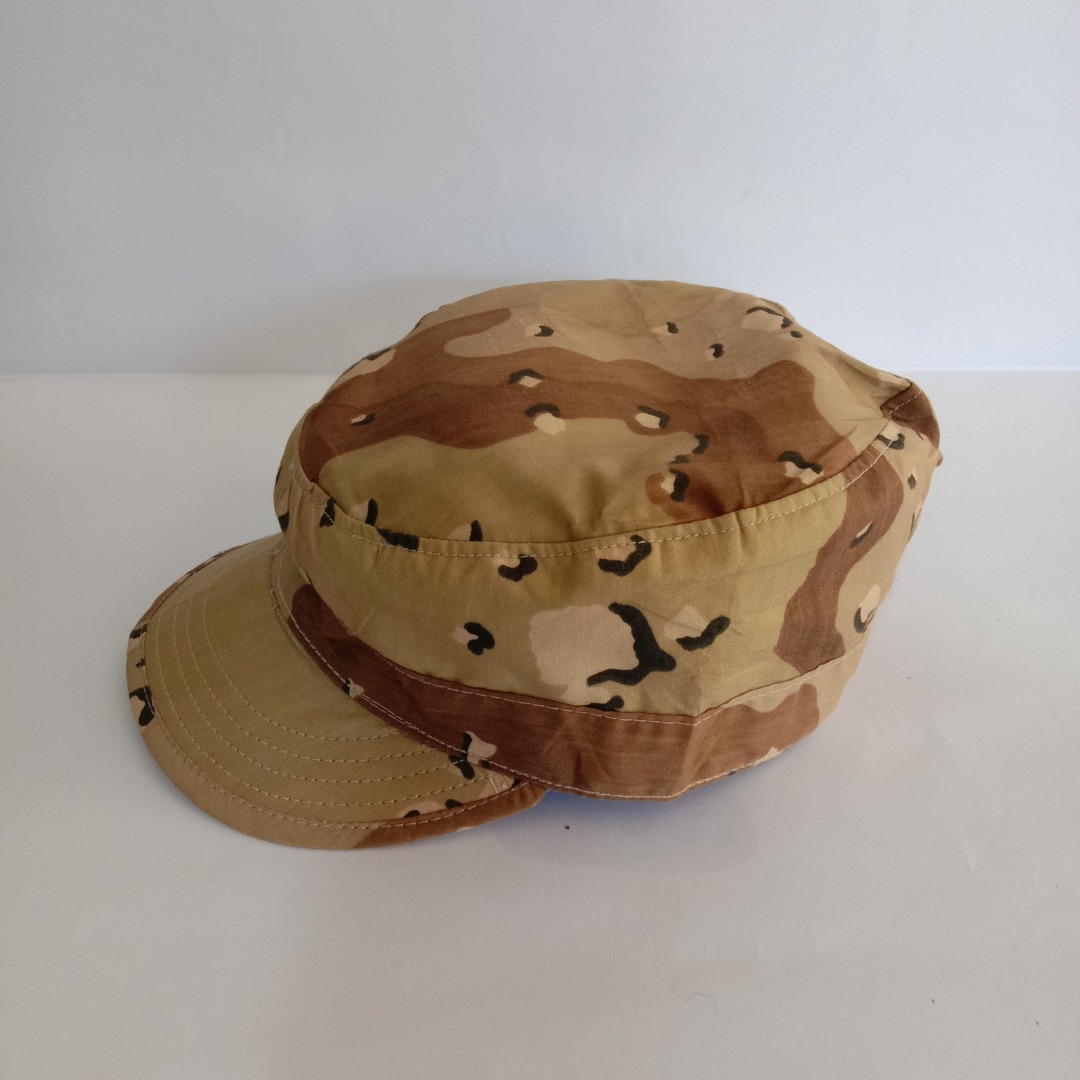 PATROL CAP U.S. ARMY CHOC CHIP DESERT CAMO, Fesyen Pria, Aksesoris ...