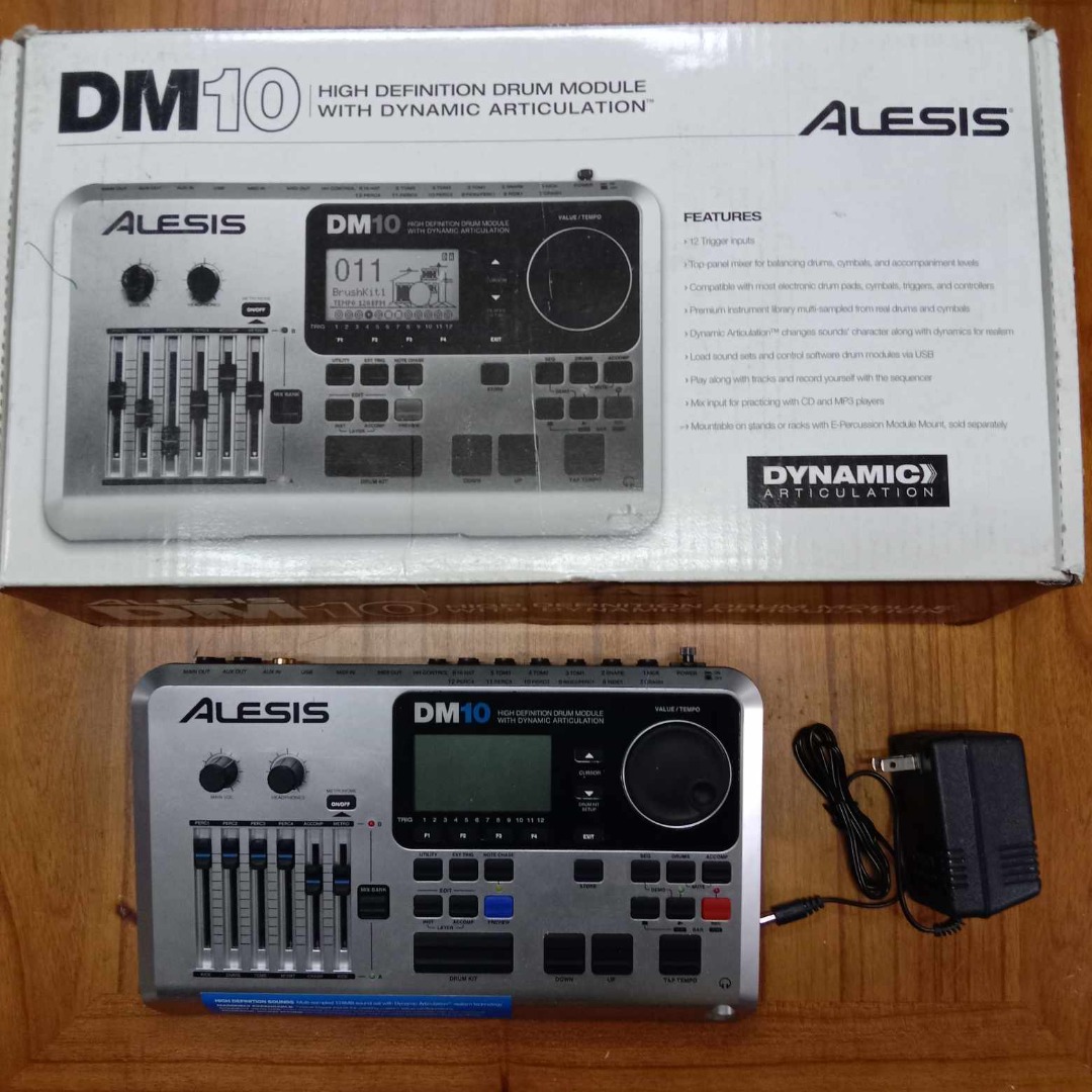 Alesis DM10 High Definition Drum Module, Hobbies & Toys, Music & Media ...