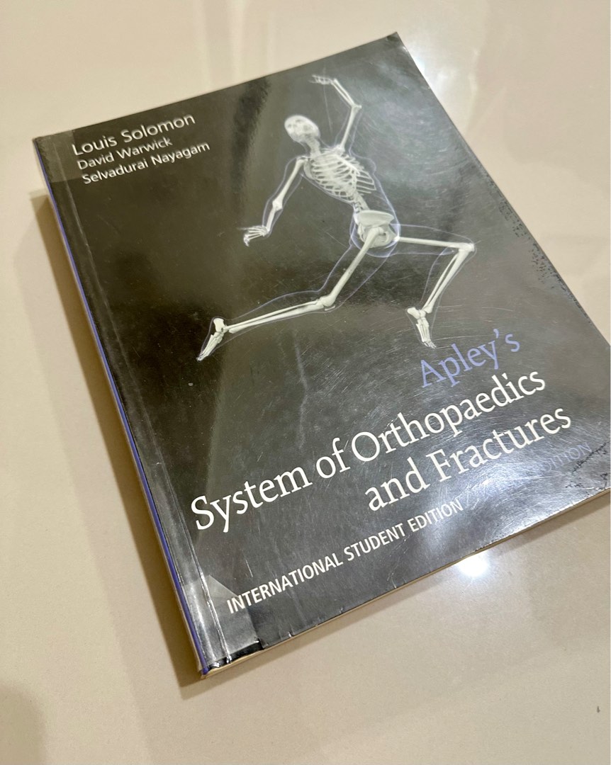 Apley's System of Orthopaedics and Fracture for sale!, Hobbies & Toys ...