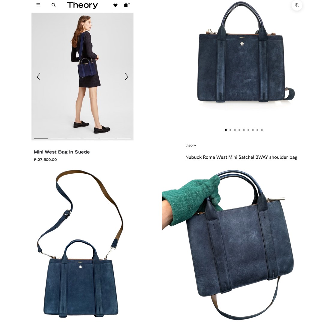 Authentic THEORY bag, Women's Fashion, Bags & Wallets, Cross-body Bags ...