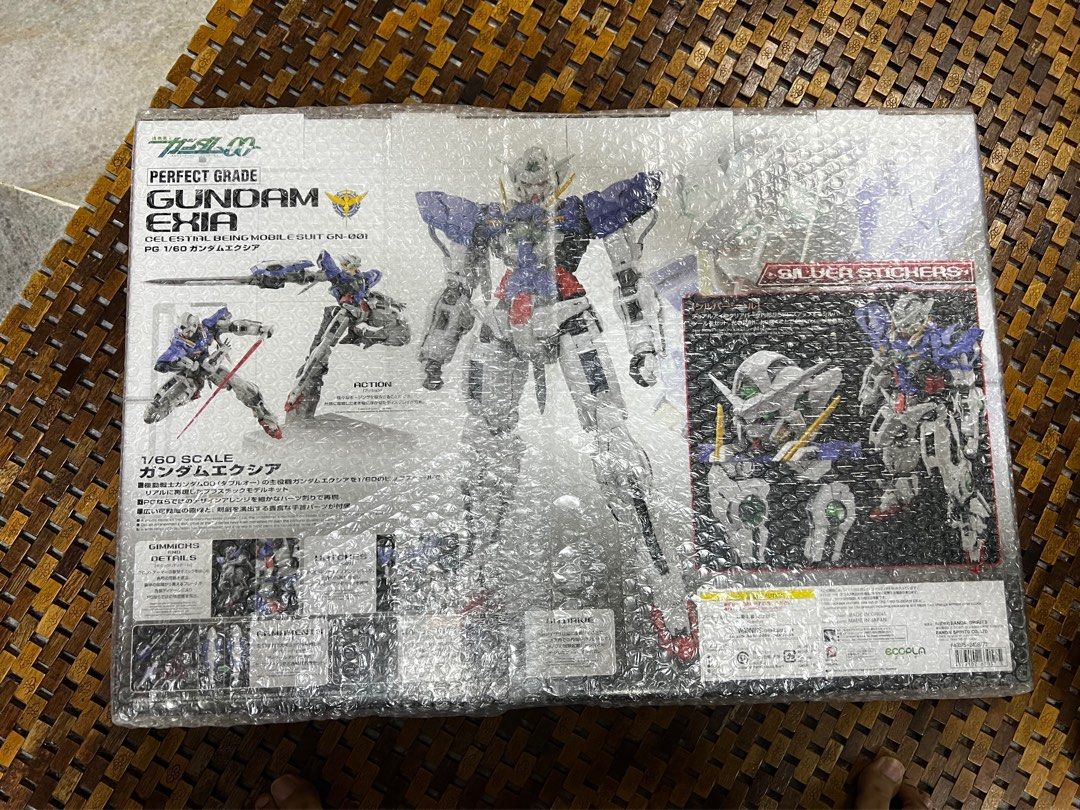 Bandai Gundam Exia Perfect Grade, Hobbies & Toys, Toys & Games on Carousell