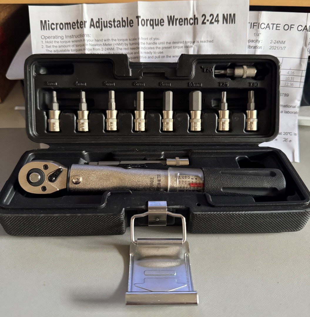 Bike Hand Torque Wrench Set, Sports Equipment, Bicycles & Parts ...