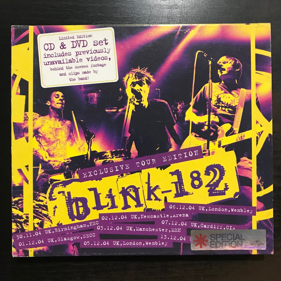 Blink-182 CD (DVD MISSING) (Germany Press) (Box NotAus), Hobbies & Toys ...