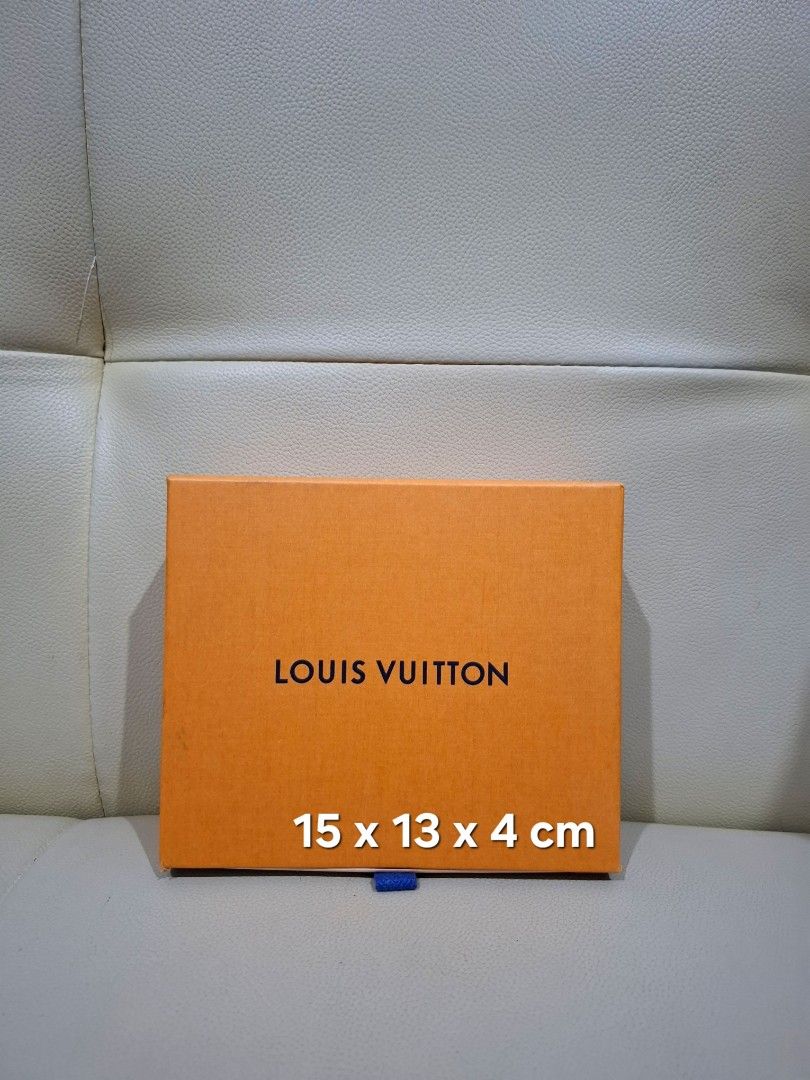 Box Louis Vuitton small wallet original / box lv / kotak louis vuitton ...