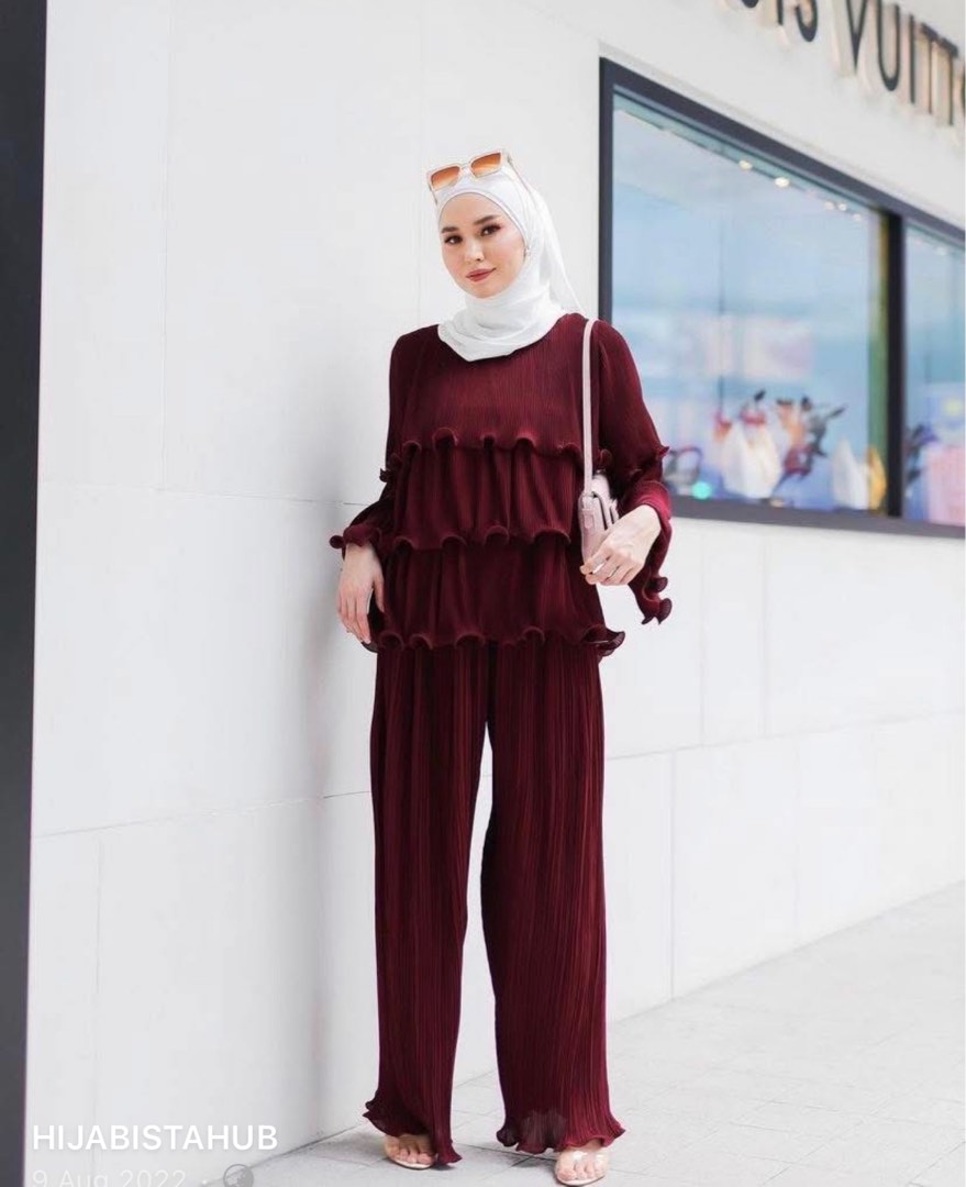 HIJABISTA HUB OCEANA SUIT RM80, Women's Fashion, Dresses & Sets, Sets ...