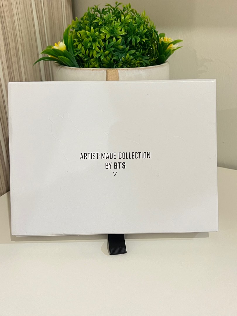 BTS V Taehyung Artist Made Collection Official Weverse Brooch Set (2 ...
