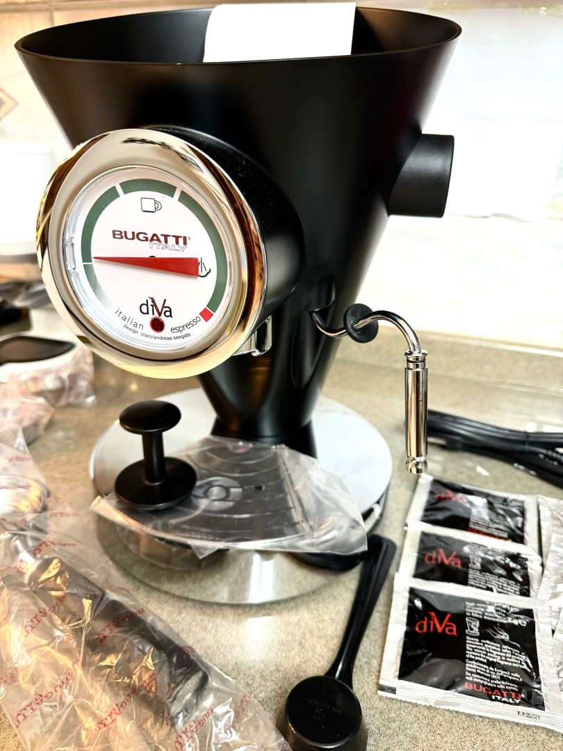 Bugatti Espresso Coffee Machine Brand New, TV & Home Appliances ...