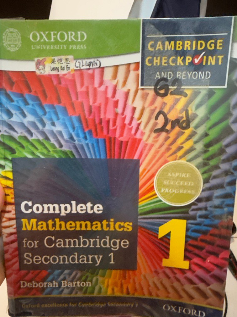 Cambridge checkpoint Mathematics, Hobbies & Toys, Books & Magazines ...