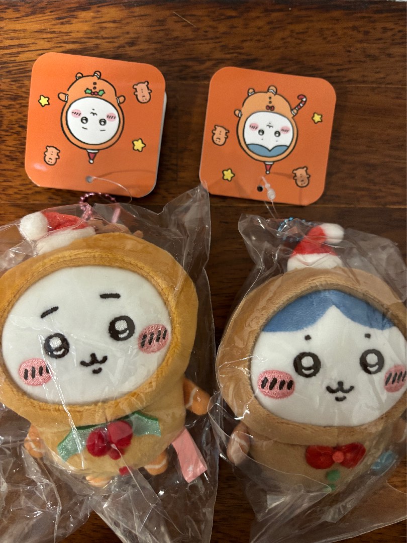 Chiikawa Hachiware Japan authentic Christmas ginger bread man limited ...