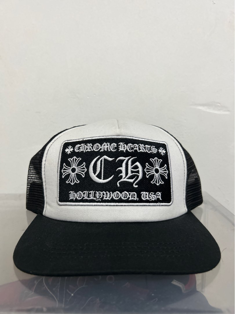 Chrome Hearts CH trucker hat, Men's Fashion, Watches & Accessories, Cap ...