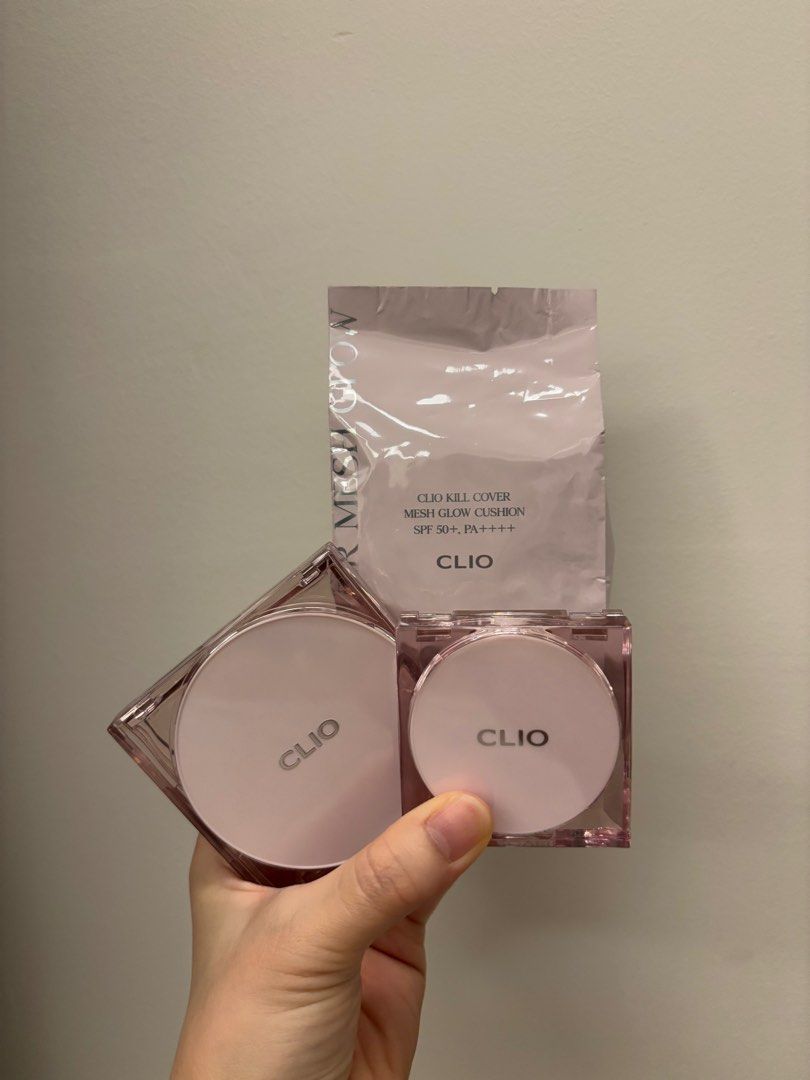 CLIO Kill Cover Mesh Glow Cushion SPF50+ Ginger & Linen, Beauty ...