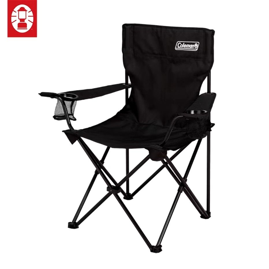 Coleman Chair black, Sports Equipment, Hiking & Camping on Carousell