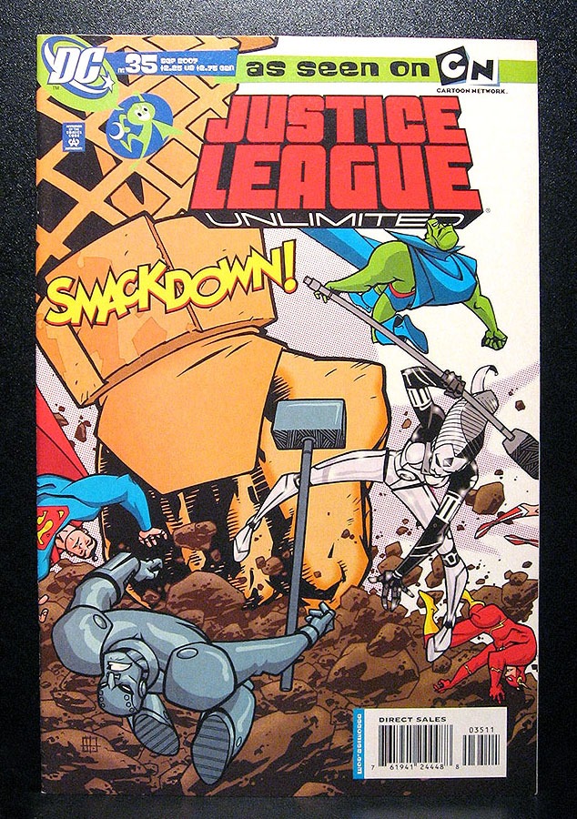 COMICS: DC: Justice League Unlimited #35 (2007) , 1st Natasha Irons ...