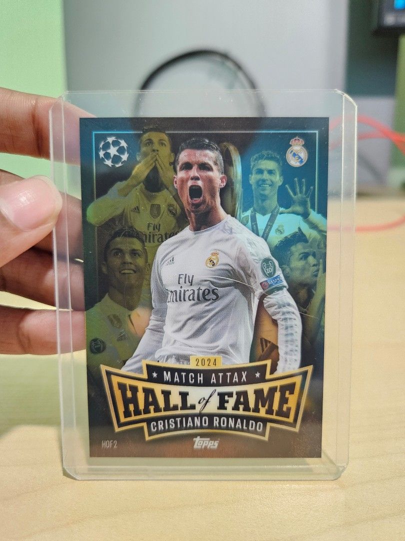 Cristiano Ronaldo Hall Of Fame Match Attax 24/25, Hobbies & Toys ...
