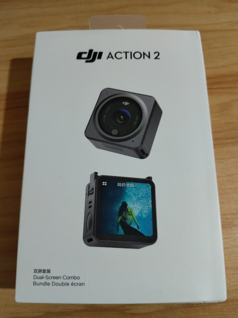 DJI Action 2 Dual-Screen Combo Camera, Photography, Cameras on Carousell