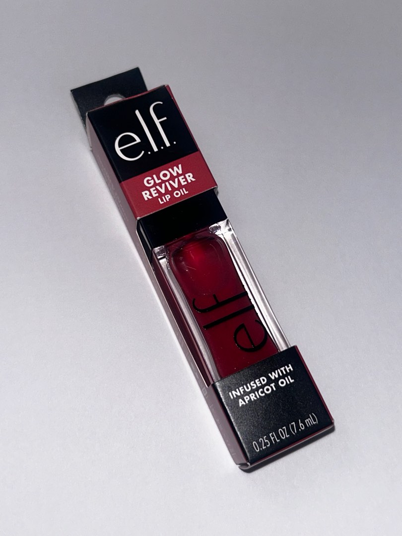 VIRAL Elf Glow Reviver Lip Oil Rose Envy (from US), Beauty & Personal ...