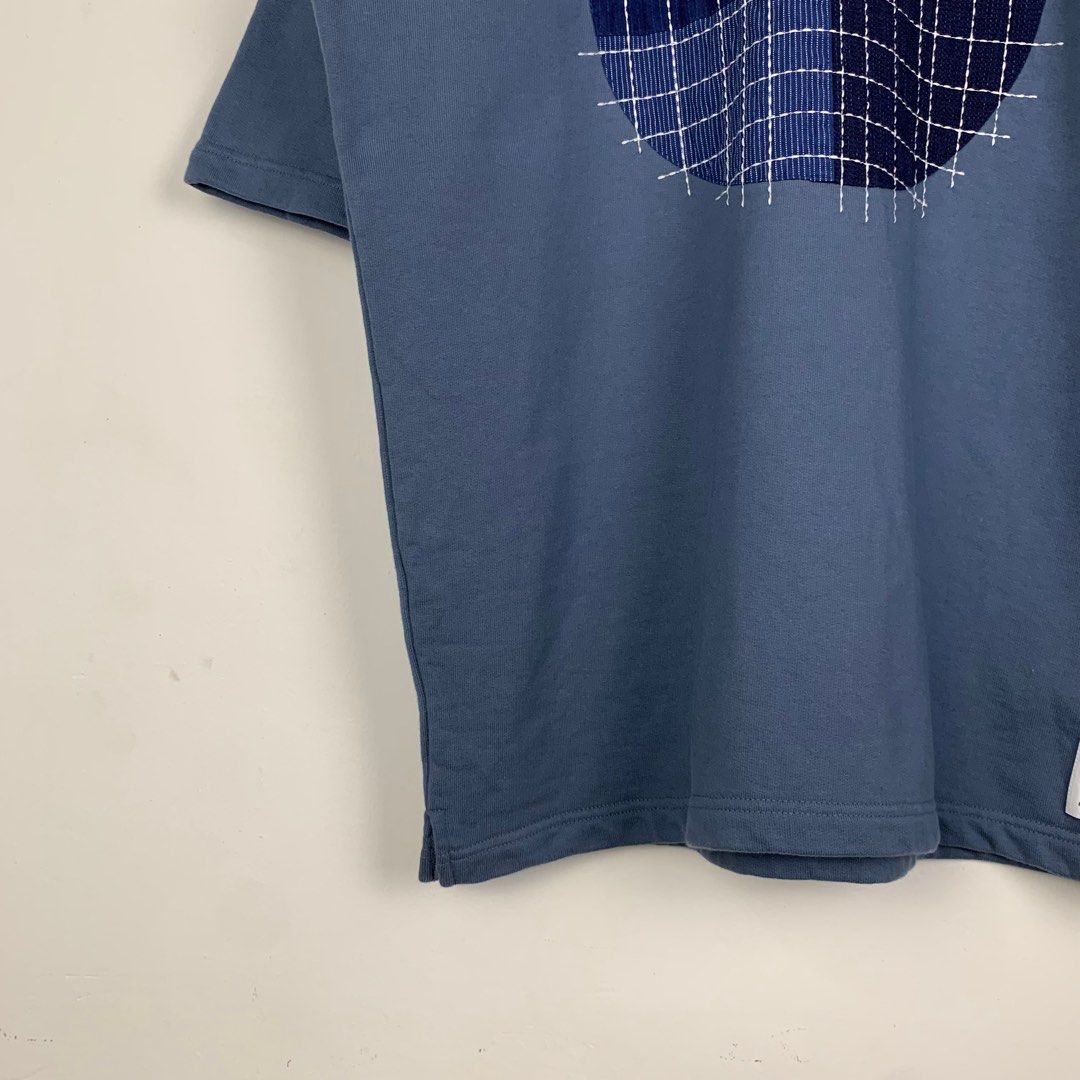 FDMTL Sashiko Patch Sweat Tee, Men's Fashion, Tops & Sets, Tshirts ...