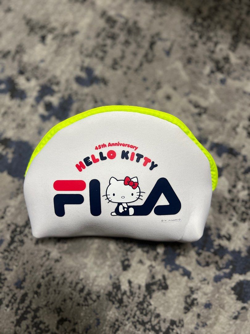 Fila x Hello Kitty Limited Edition Collaboration Zipper Pouch, Women's ...
