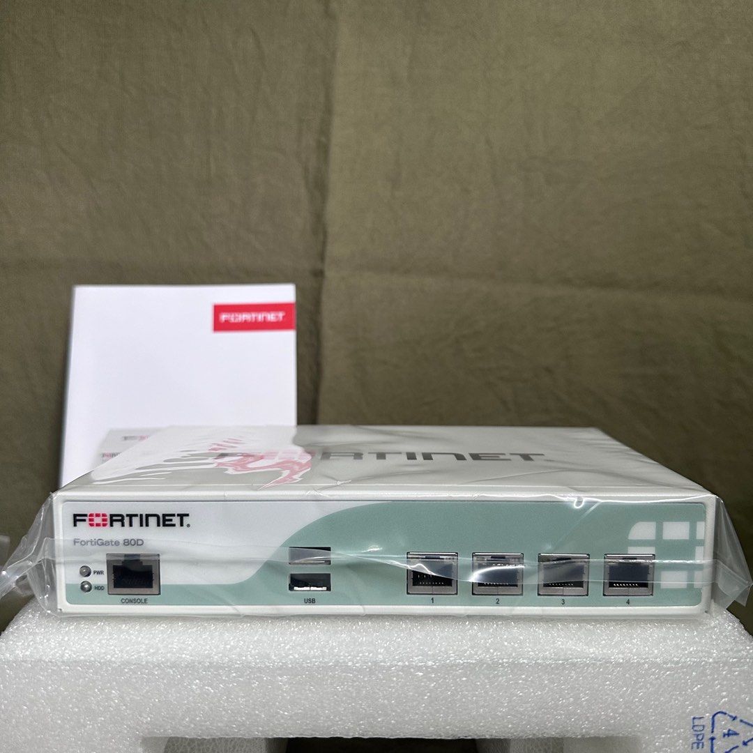 Fortinet FortiGate FG-80D Firewall, Computers & Tech, Parts ...