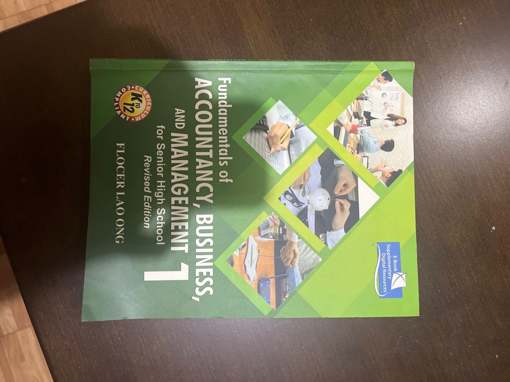 Fundamentals of accountancy, business, and management (flocer lao ong ...