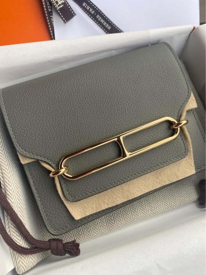 Hermes Roulis Slim wallet, Luxury, Bags & Wallets on Carousell