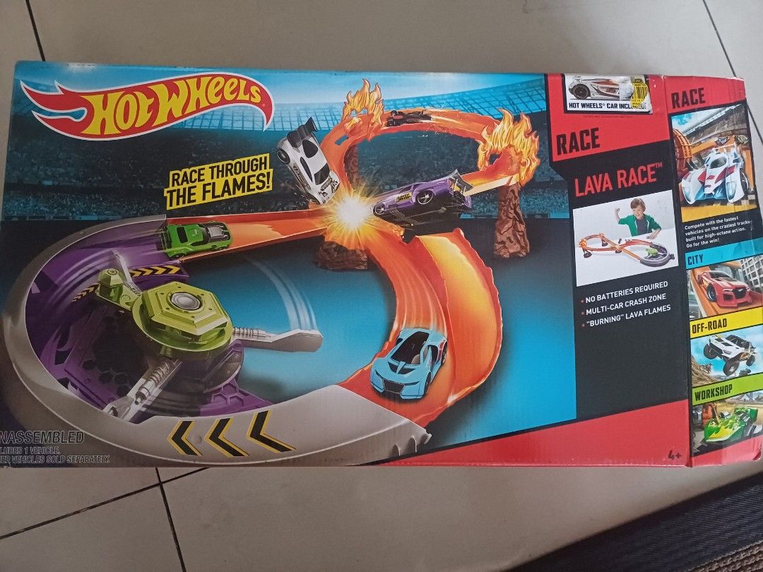 Hot Wheels Lava Race, Hobbies & Toys, Toys & Games on Carousell